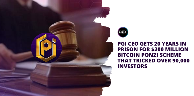 PGI CEO Gets 20 Years in Prison for $200 Million Bitcoin Ponzi Scheme ...