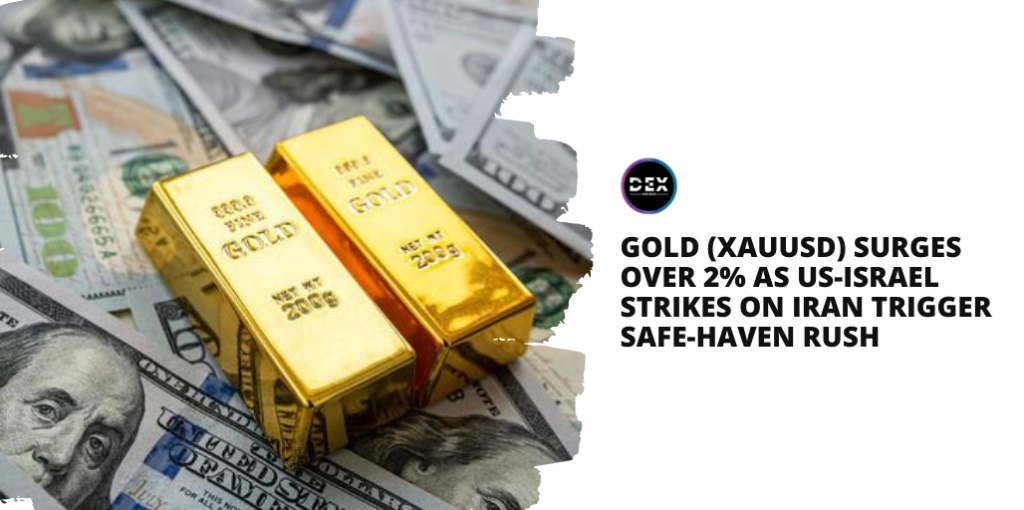 Gold (XAUUSD) Surges Over 2% as US-Israel Strikes on Iran Trigger Safe ...